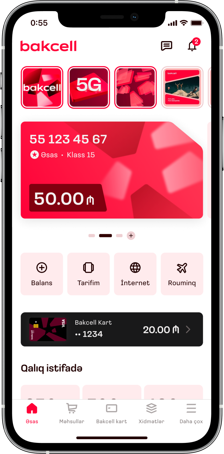 Bakcell | Azərbaycanın ən sürətli mobil şəbəkəsi