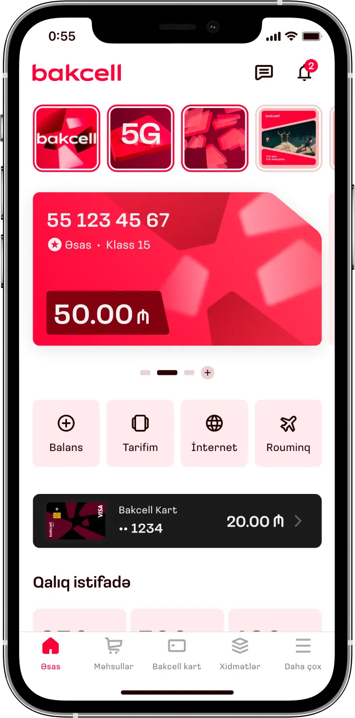 Bakcell | Azərbaycanın ən sürətli mobil şəbəkəsi